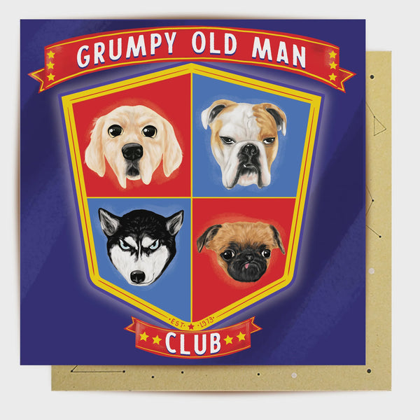 Grumpy Old Man - Greeting Card - Lilly Cooper