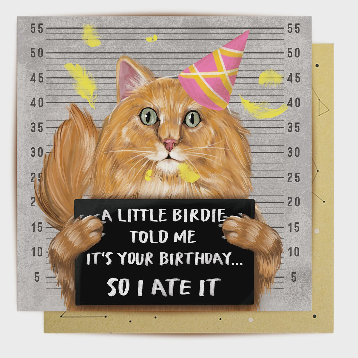 A little birdie told me it's your birthday - Greeting Card – Lilly Cooper