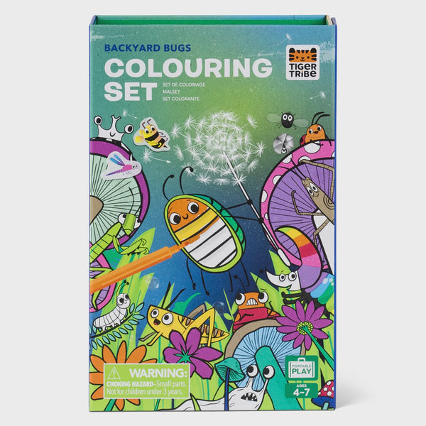 Colouring Set - Backyard Bugs - Lilly Cooper