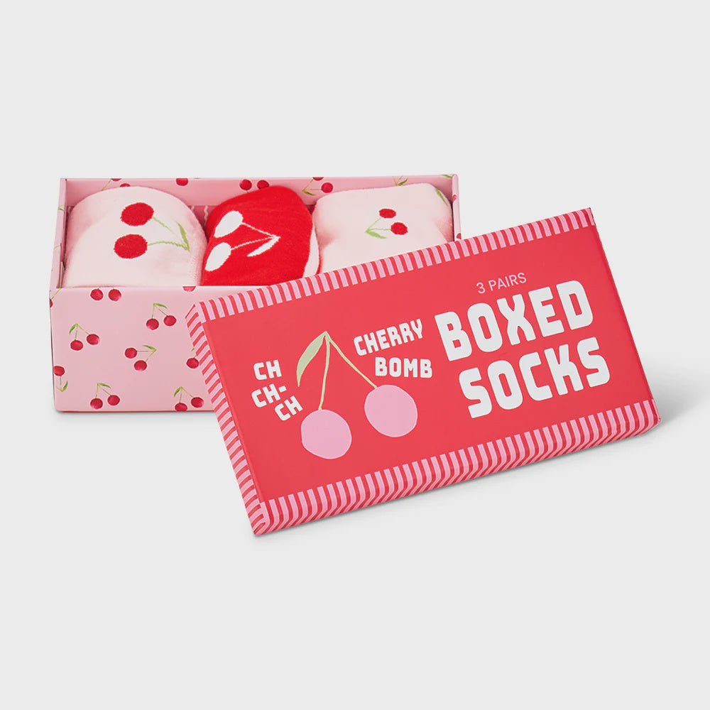BOXED SOCKS - CHERRYLICIOUS – Lilly Cooper