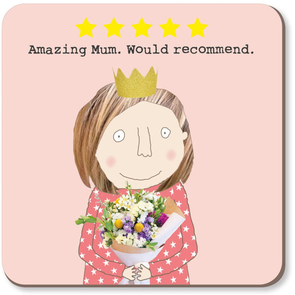 Amazing Mum Coaster - Lilly Cooper