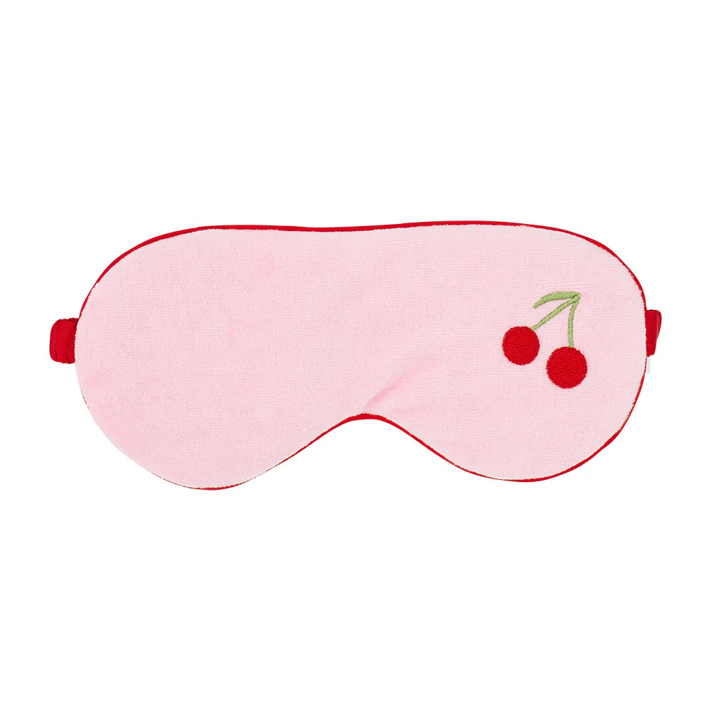 EYE MASK COSY LUXE - CHERRY VELVET – Lilly Cooper