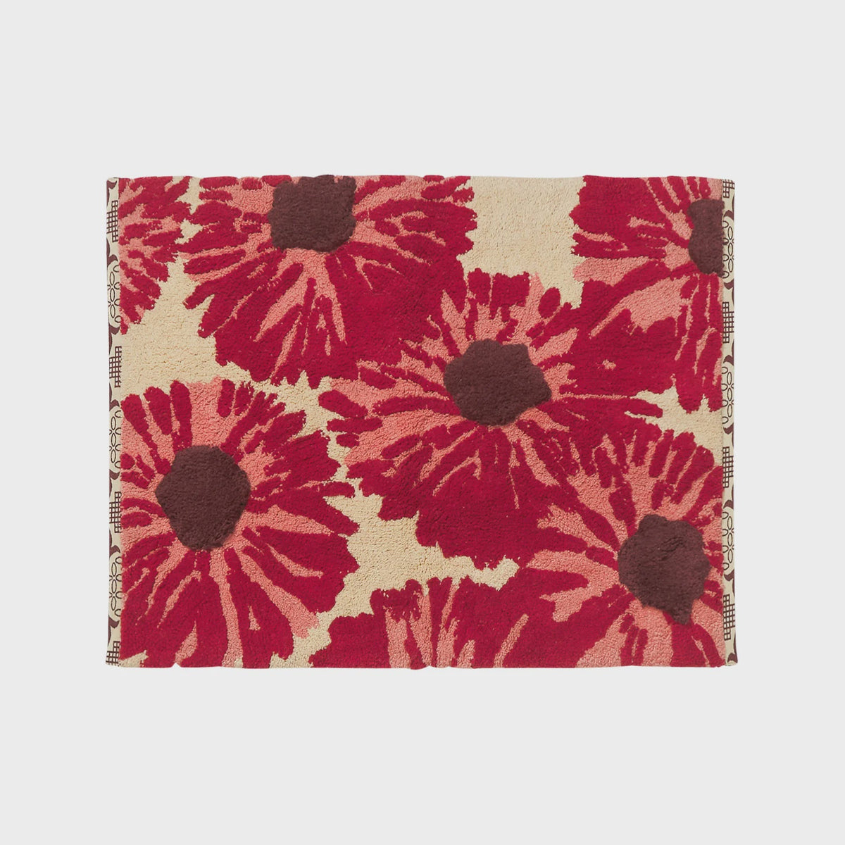 Isabella Bath Mat - Crimson – Lilly Cooper