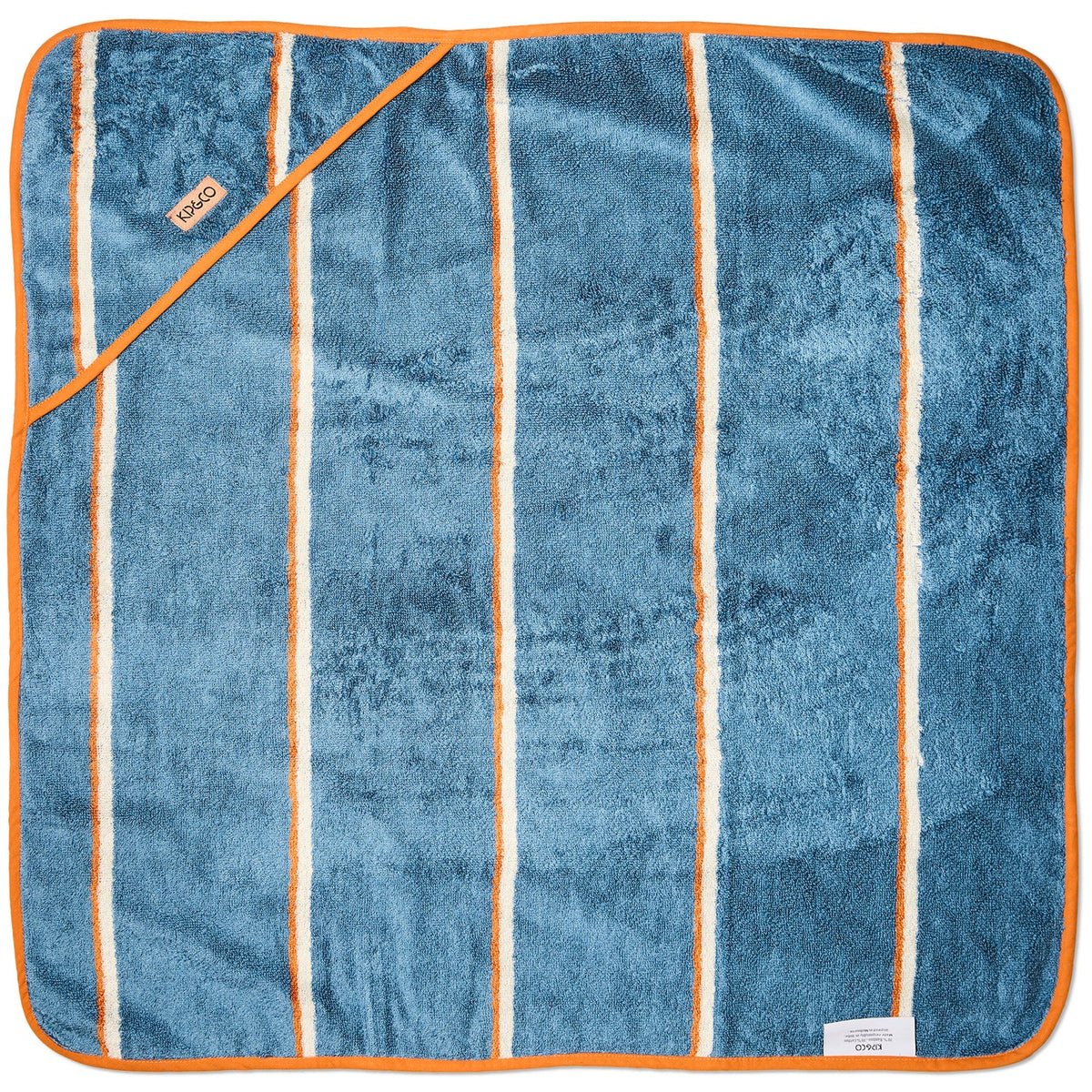 Blue Lagoon Stripe Bamboo Terry Baby Towel – Lilly Cooper