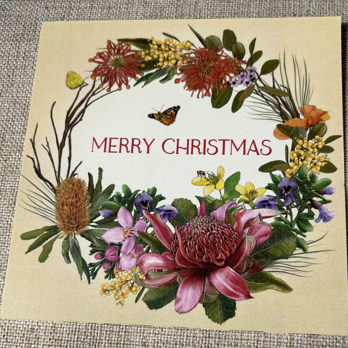 Merry Christmas Native Greeting Card – Lilly Cooper