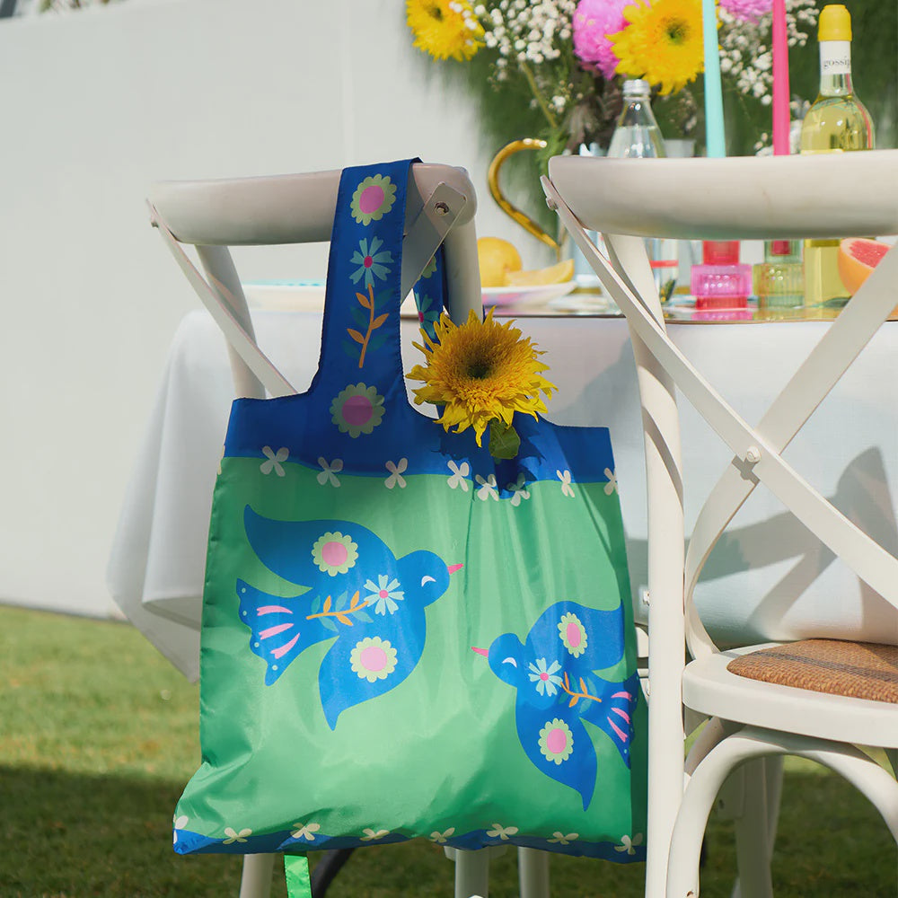 SHOPPING TOTE - Fiesta Bird – Lilly Cooper