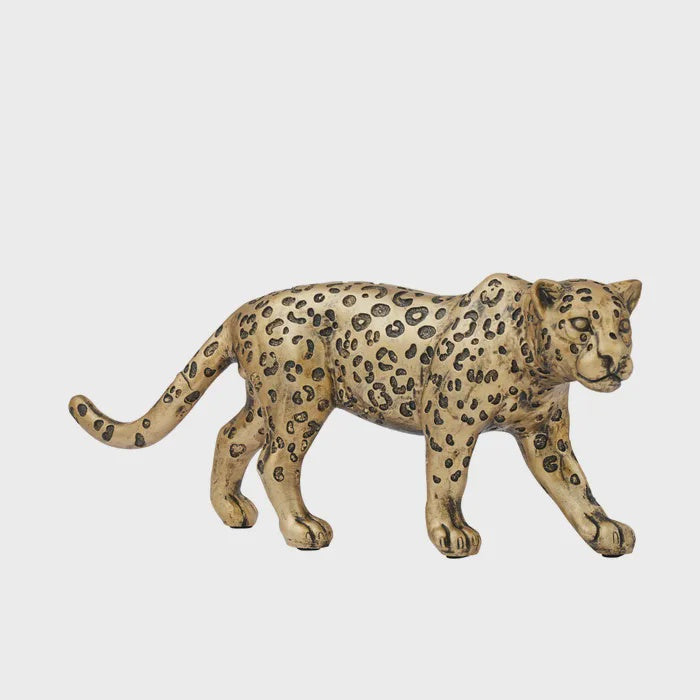 Leo Leopard Resin Sculpture – Lilly Cooper