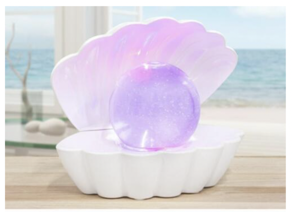 Sea Shell Glitter Lamp - Lilly Cooper